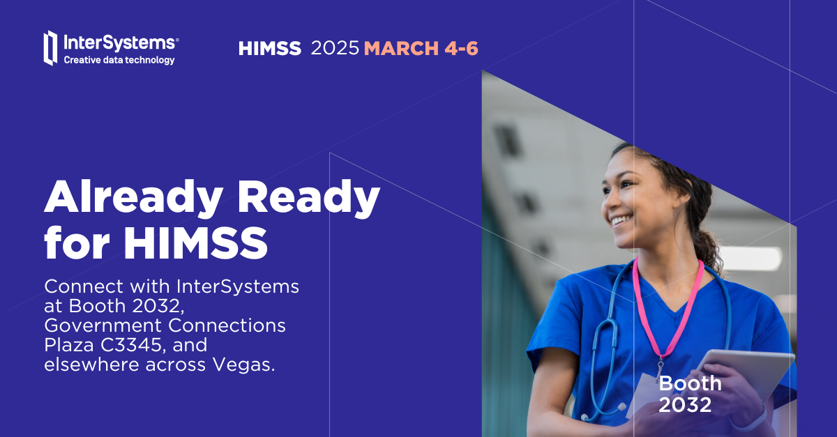 InterSystems HIMSS 2025 Payer Luncheon Registration